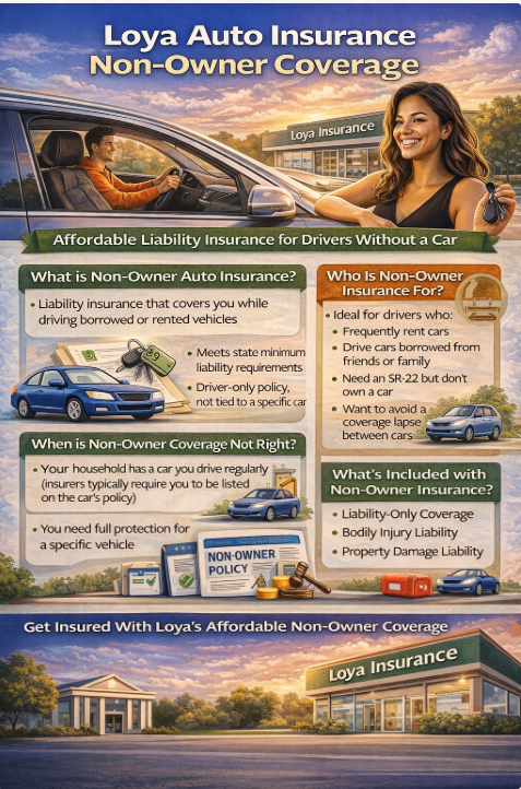 Loya Insurance Company - Non-Owner Coverage